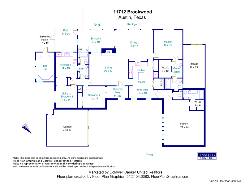 Shutterbug Studios - Floor Plan for